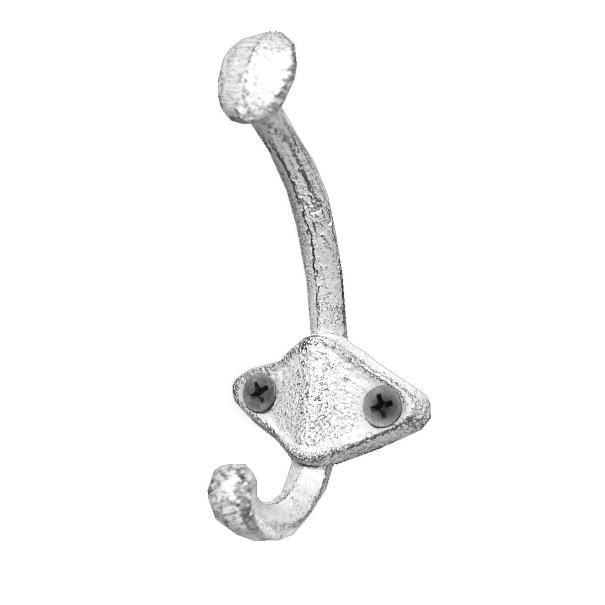 Hook - Diamond Base White | The Old Tin Shed
