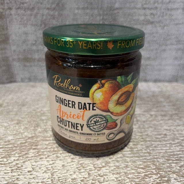 Chutney - Ginger Date Apricot | The Old Tin Shed